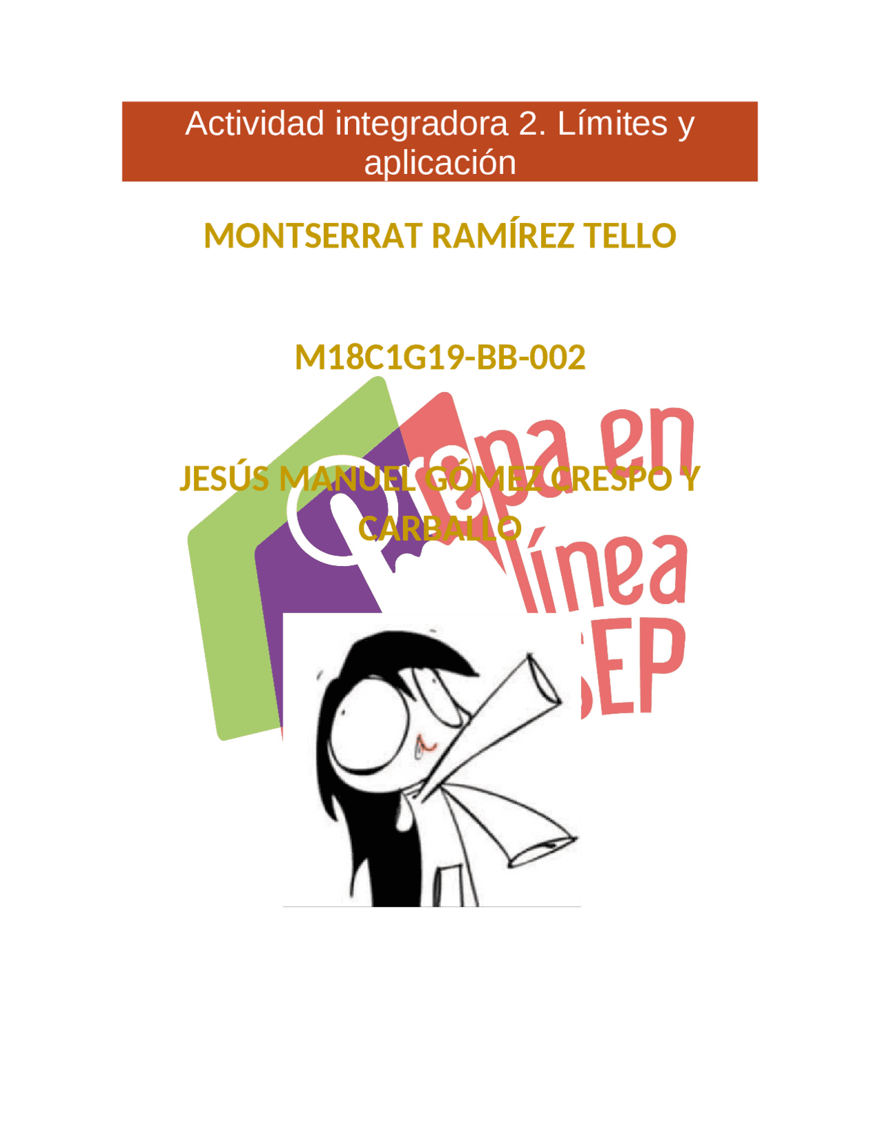 Actividad integradora - Docsity