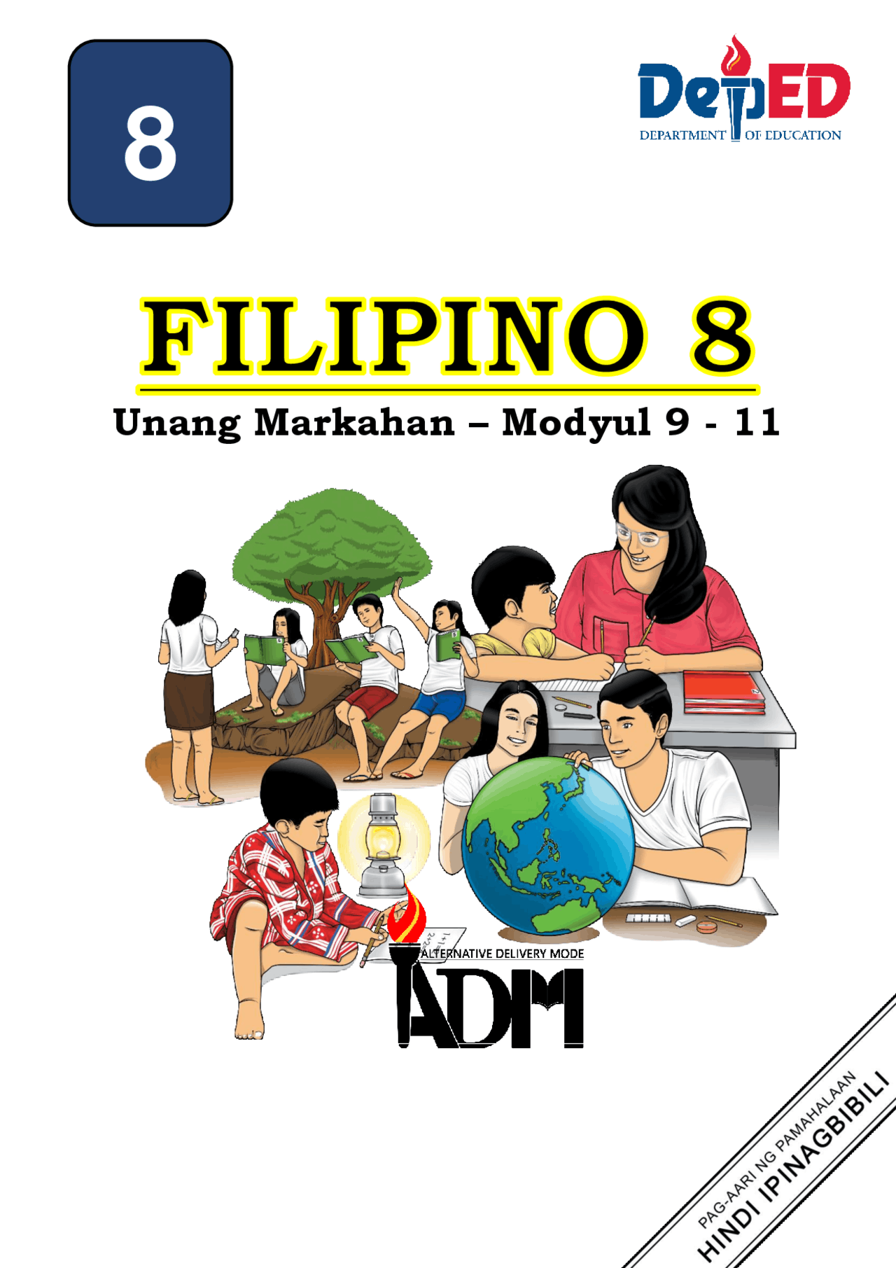 Filipino 8 module 9 - 11 Unang Markahan , ikalimang Linggo taong ...