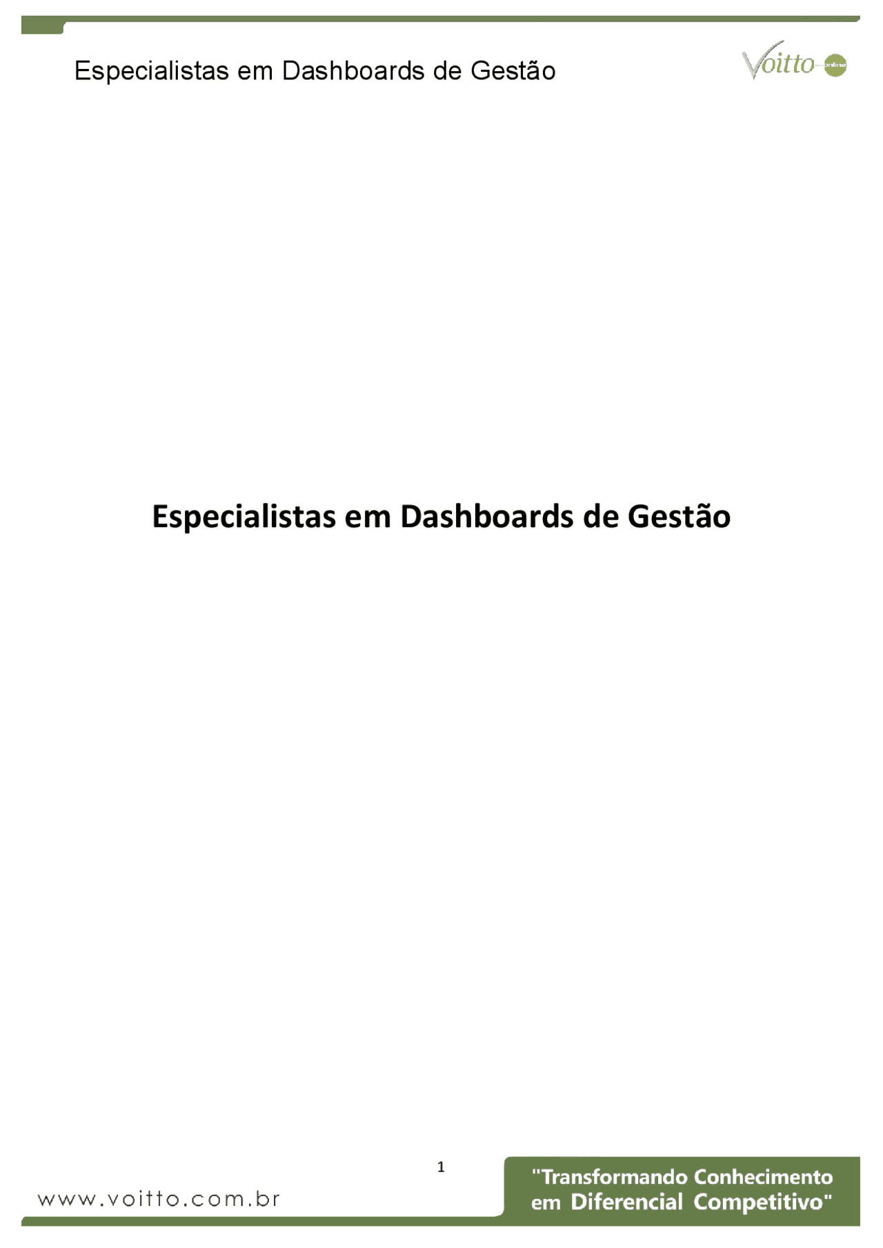 Dashboard De Gestão Excel Docsity