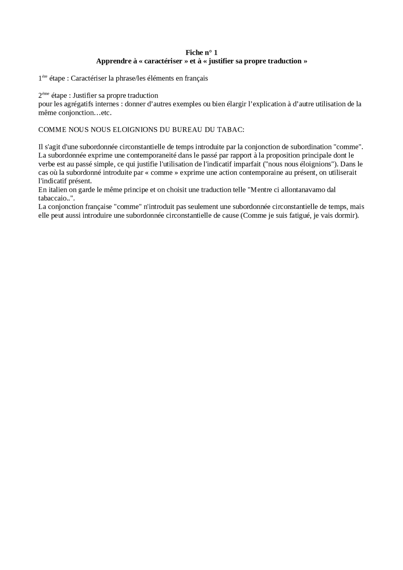 Appunti Di Grammatica Francese Docsity