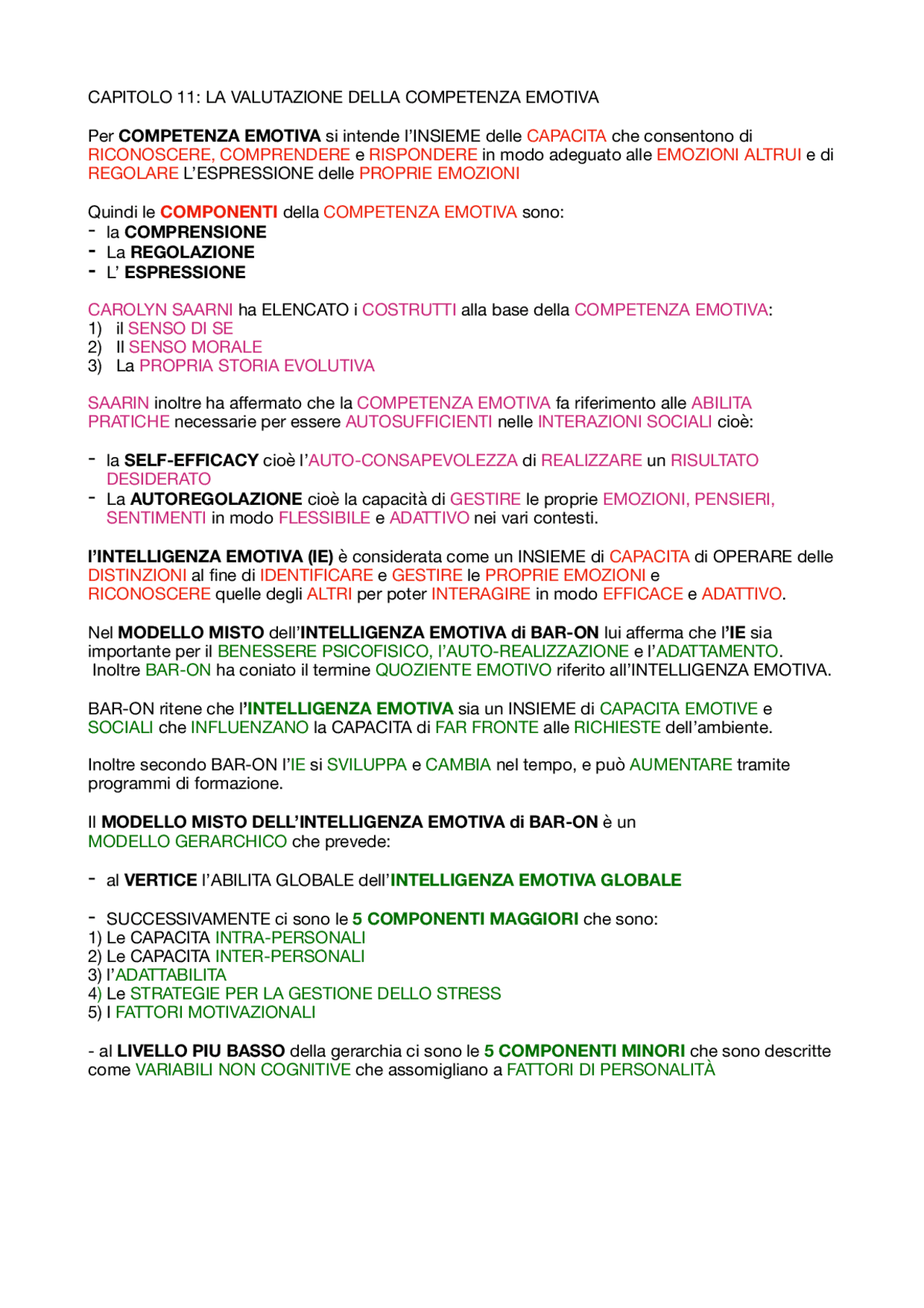 Capitolo 11 Del Libro Docsity
