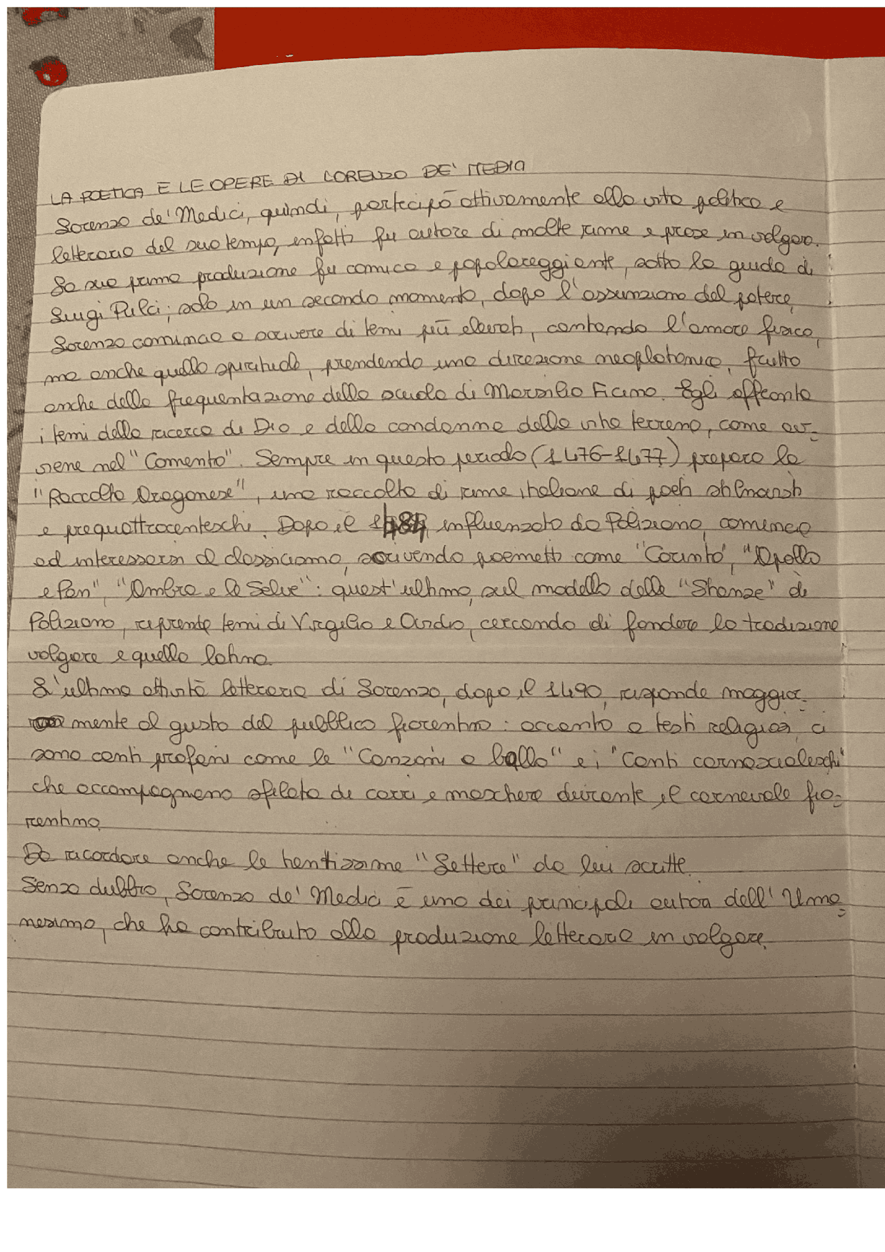 Lorenzo De Medici 2parte Docsity