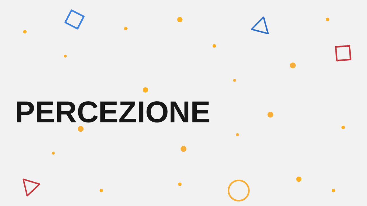 Slide Riassuntive Percezione Docsity