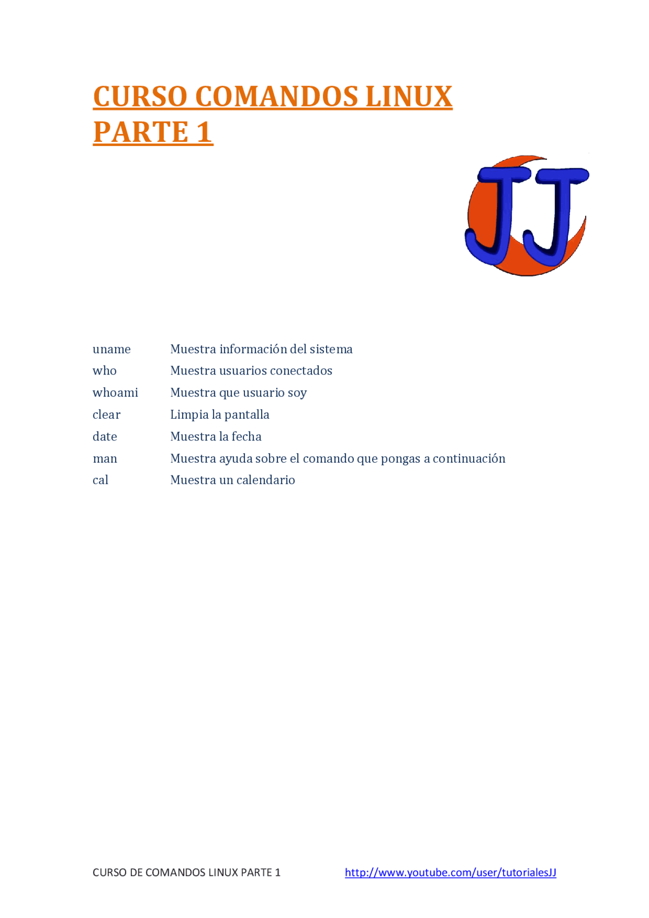 Comandos De Linux Docsity