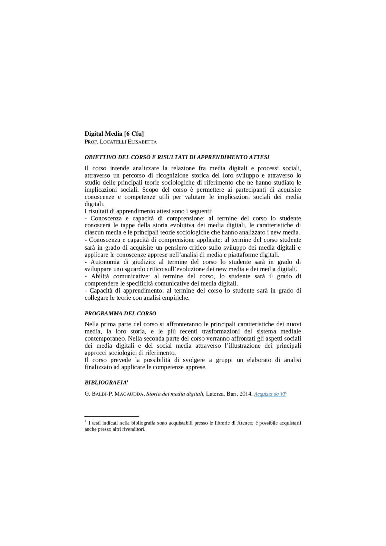 Tecnologie Docsity