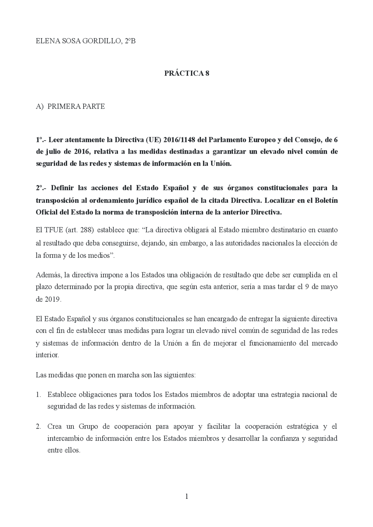 Practica 8 Comunitario Docsity