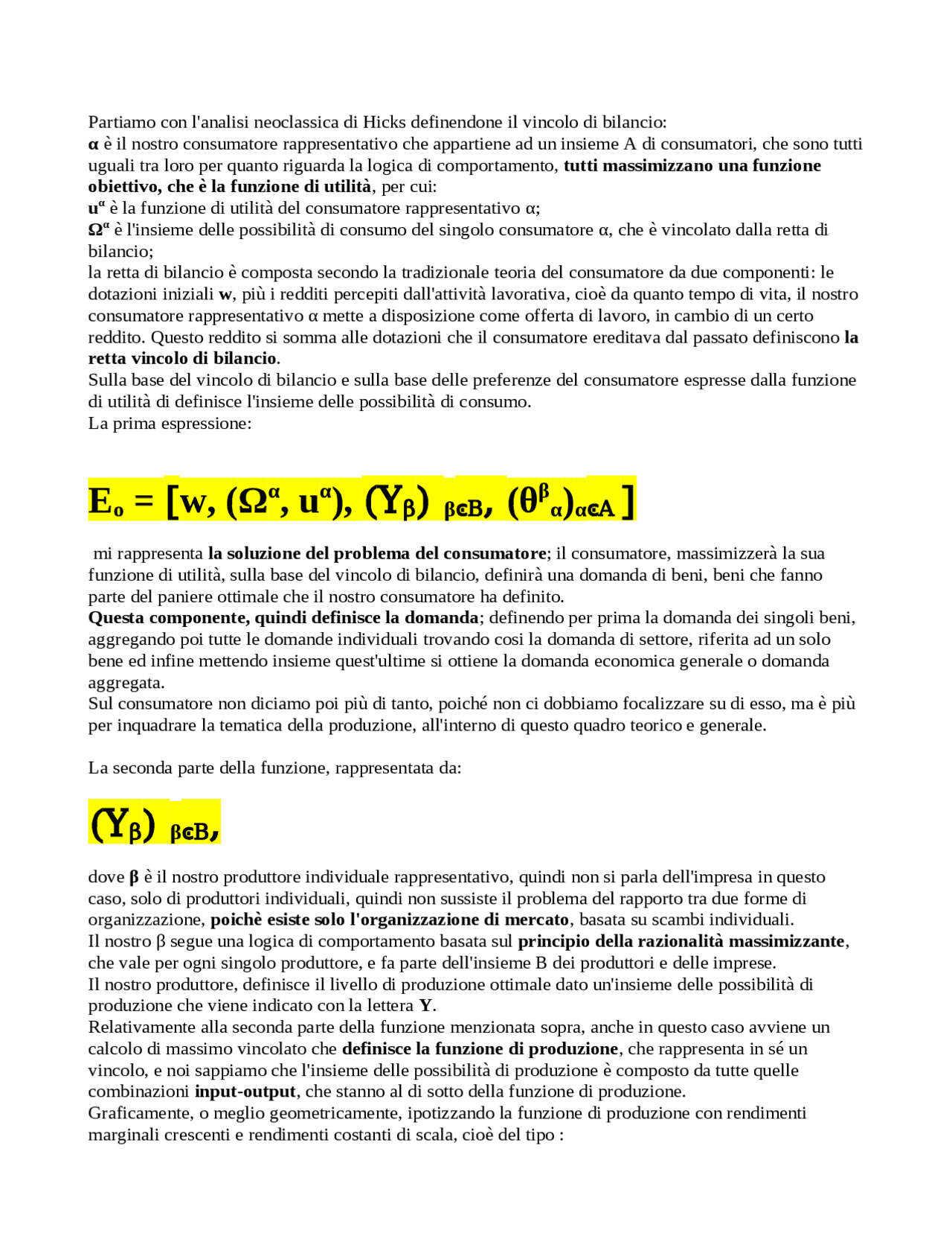 Teoria Neoclassica Del Pt Docsity
