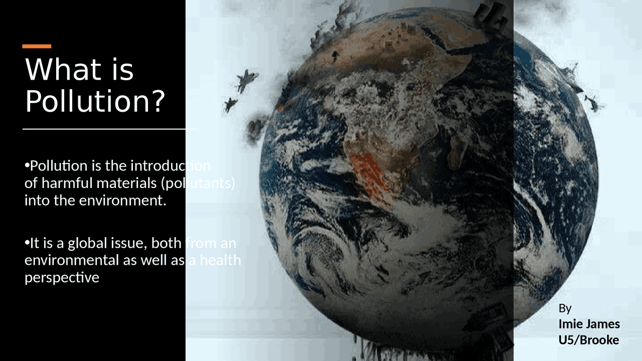 Pollution Powerpoint Docsity