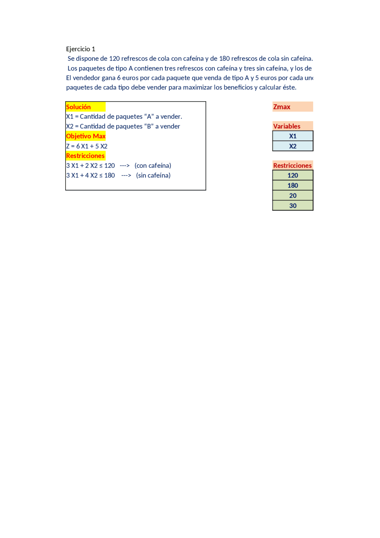Funcion Solver Ejercicios Funcion Solver Ejercicios Funcion Solver