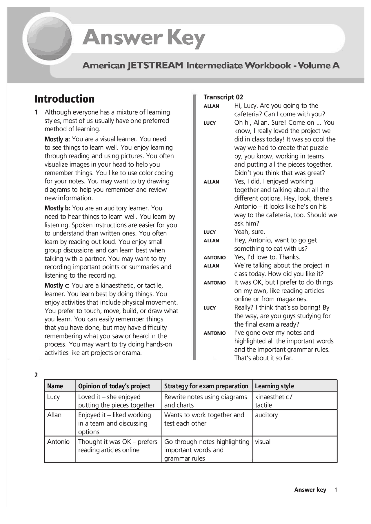 Apuntes Del Workbook De Ingles Apuntes De Idioma Inglés Docsity