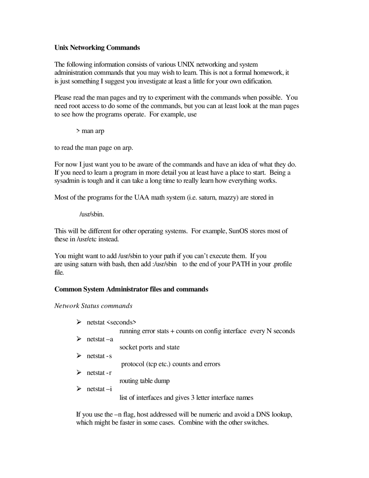 Information Management And Networking Docsity
