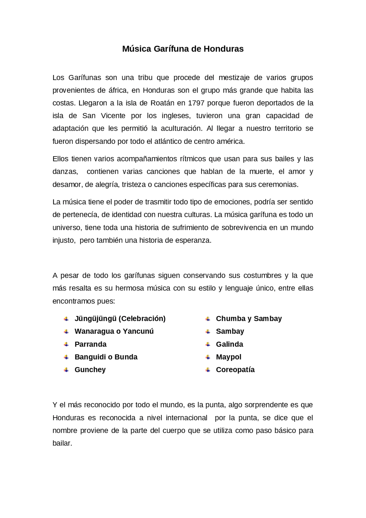 Ensayo Música Latinoamericana - Docsity