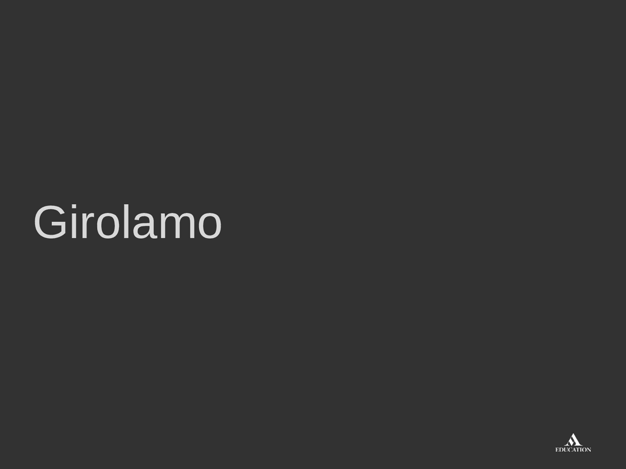 Girolamo Autore Latino Opere E Biografia Docsity