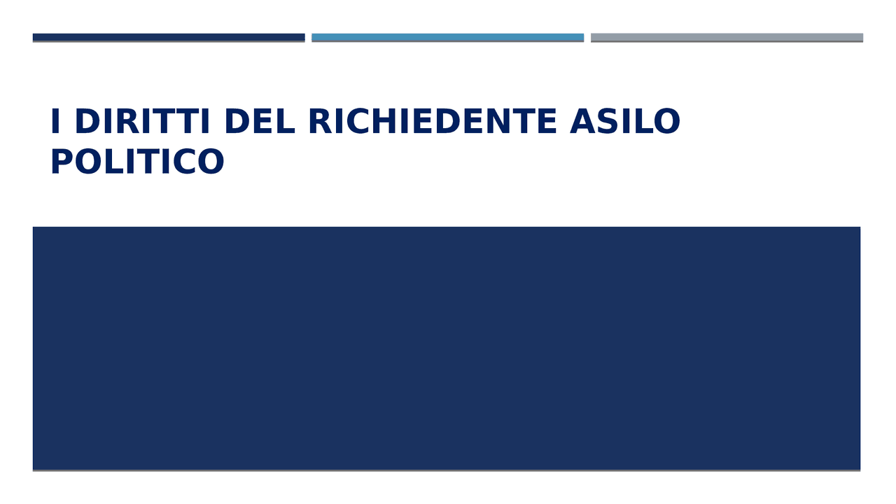 Diritti Dei Cittadini Stranieri Docsity