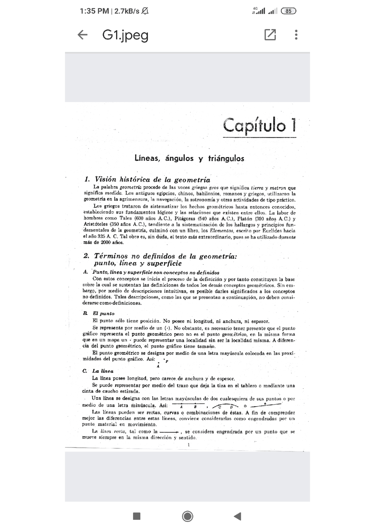 Capitulo Geometry Plane Docsity
