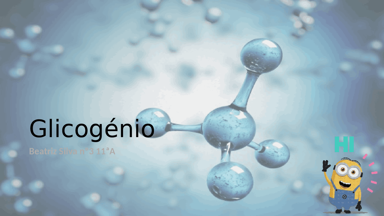 Biomoléculas - Glicogénio - Docsity