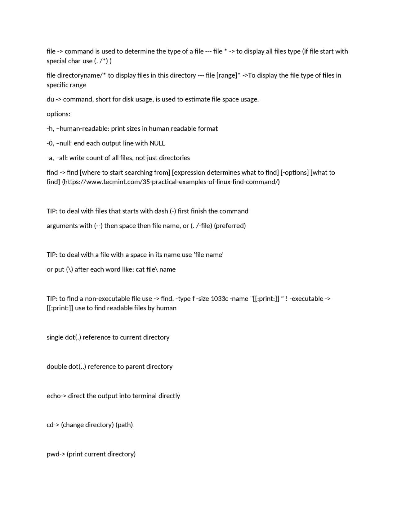 Linux Commands Used In Command Line Interface Docsity