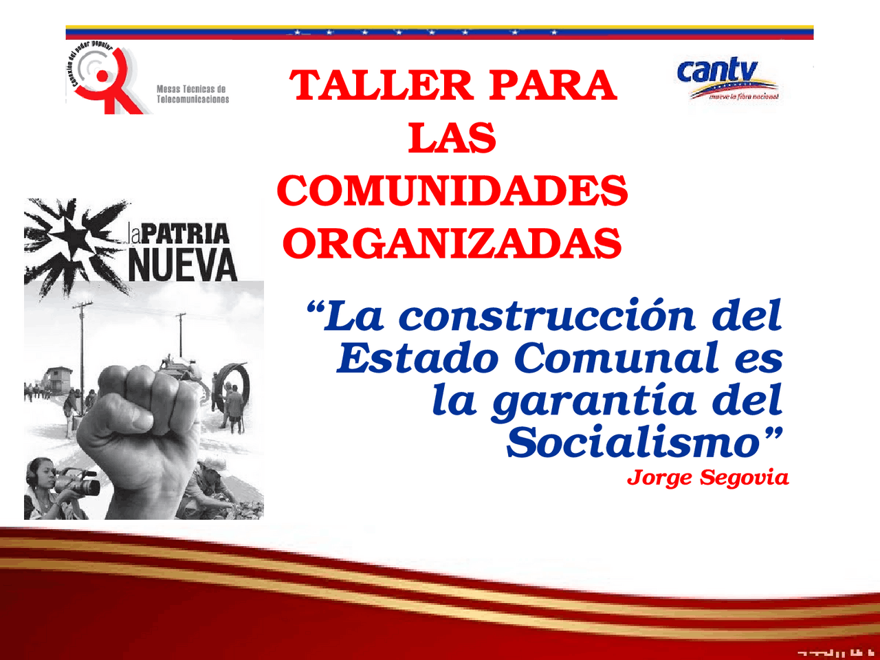 El estado Comunal su estructura - Docsity