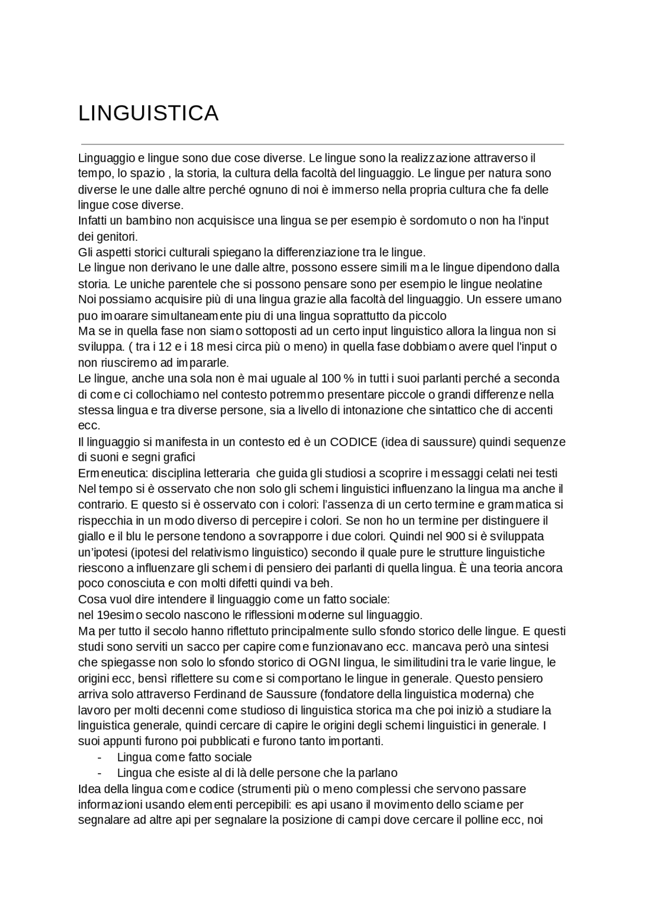 Linguistica Riassunti Libro Sintassi E Morfologia Docsity