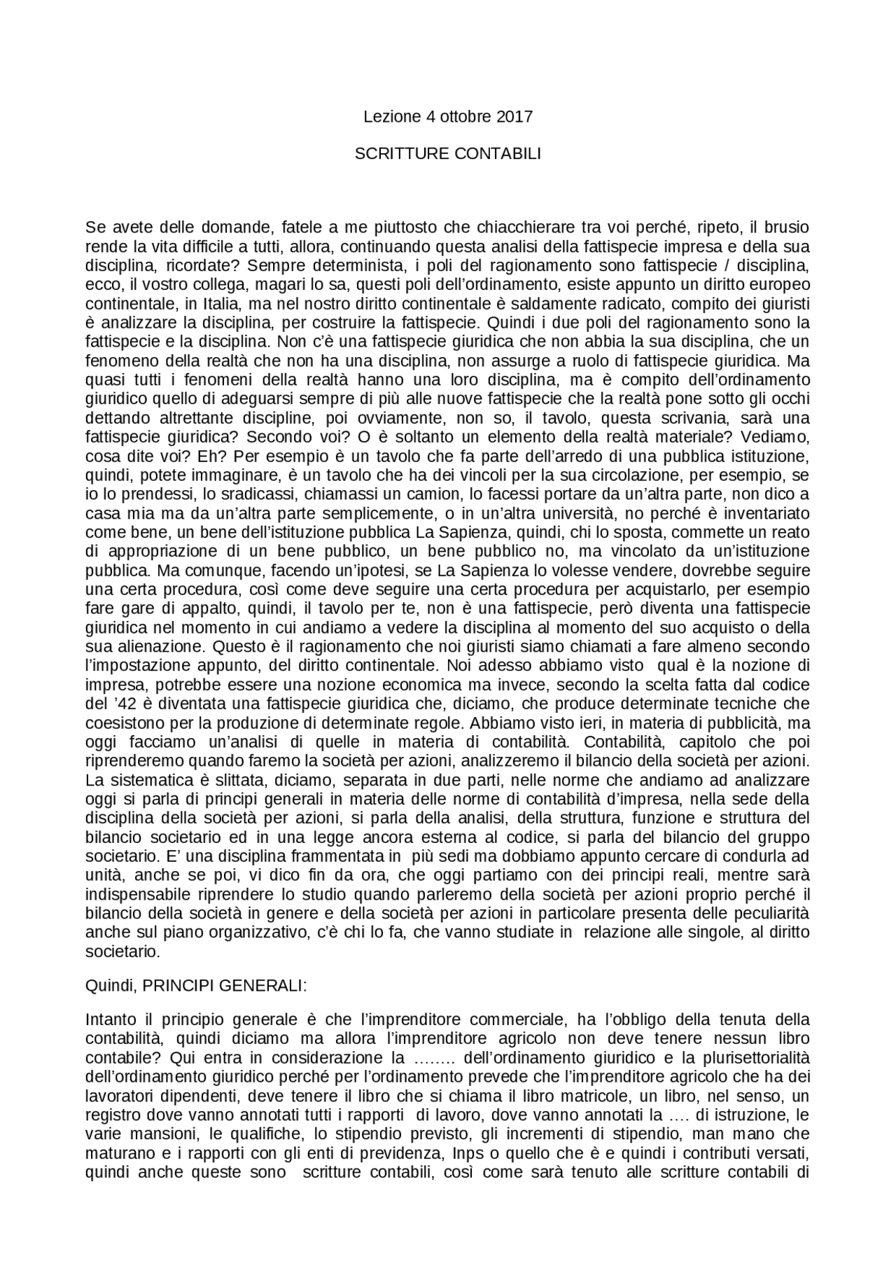 Scritture Contabili Ii Parte Docsity