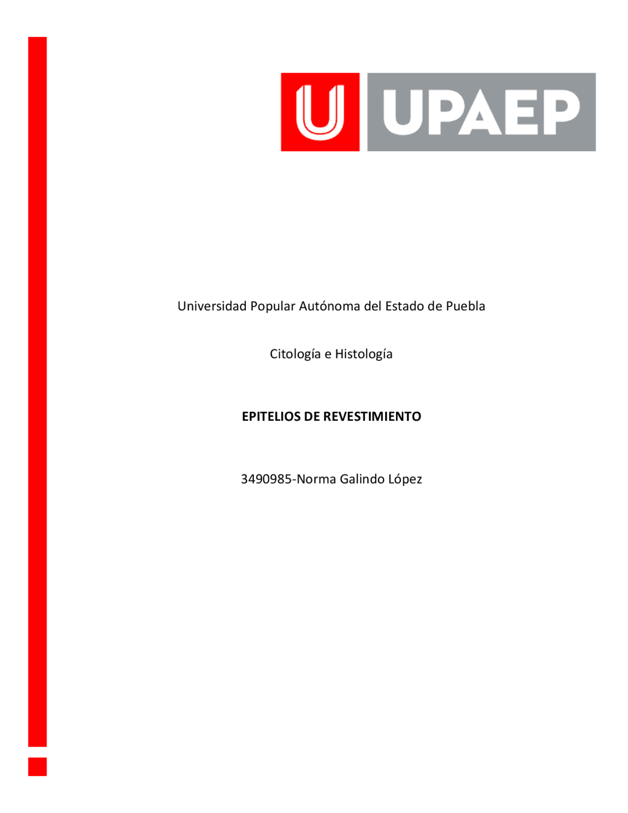 Practica Epitelios De Revestimiento Docsity