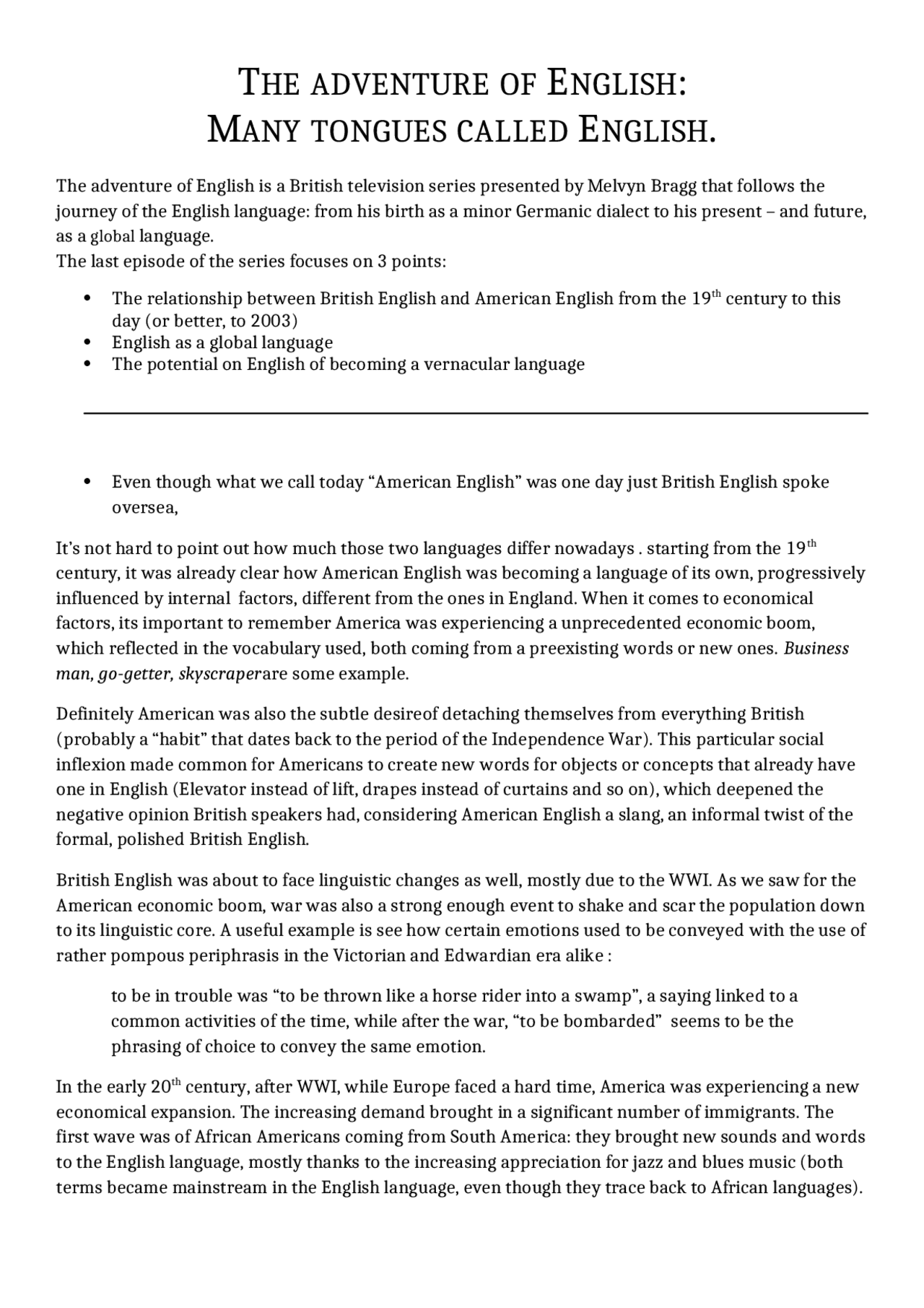 The adventure of English EP 8 - riassunto | Esercizi di Lingua Inglese ...