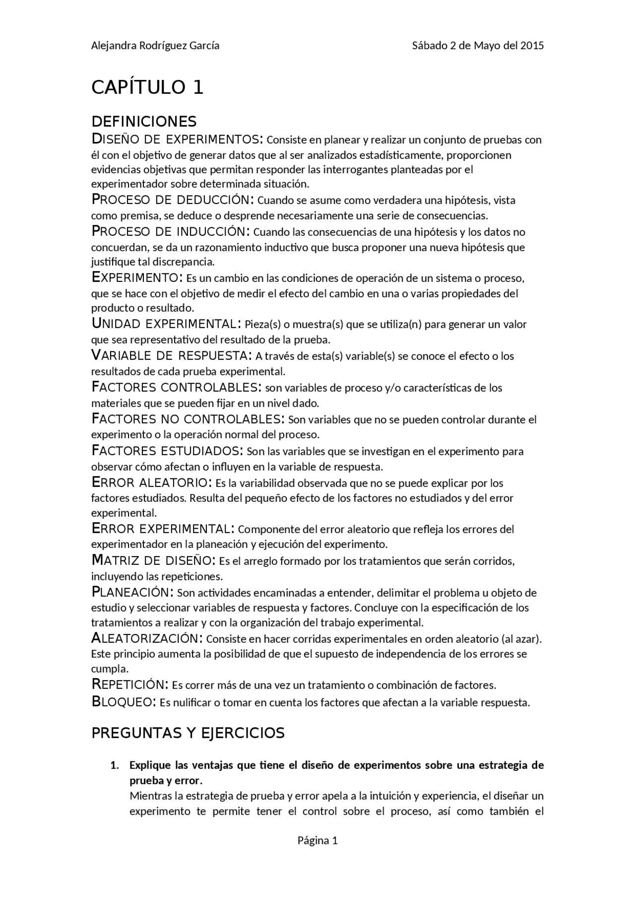 Diseño De Experimentos Libro Docsity