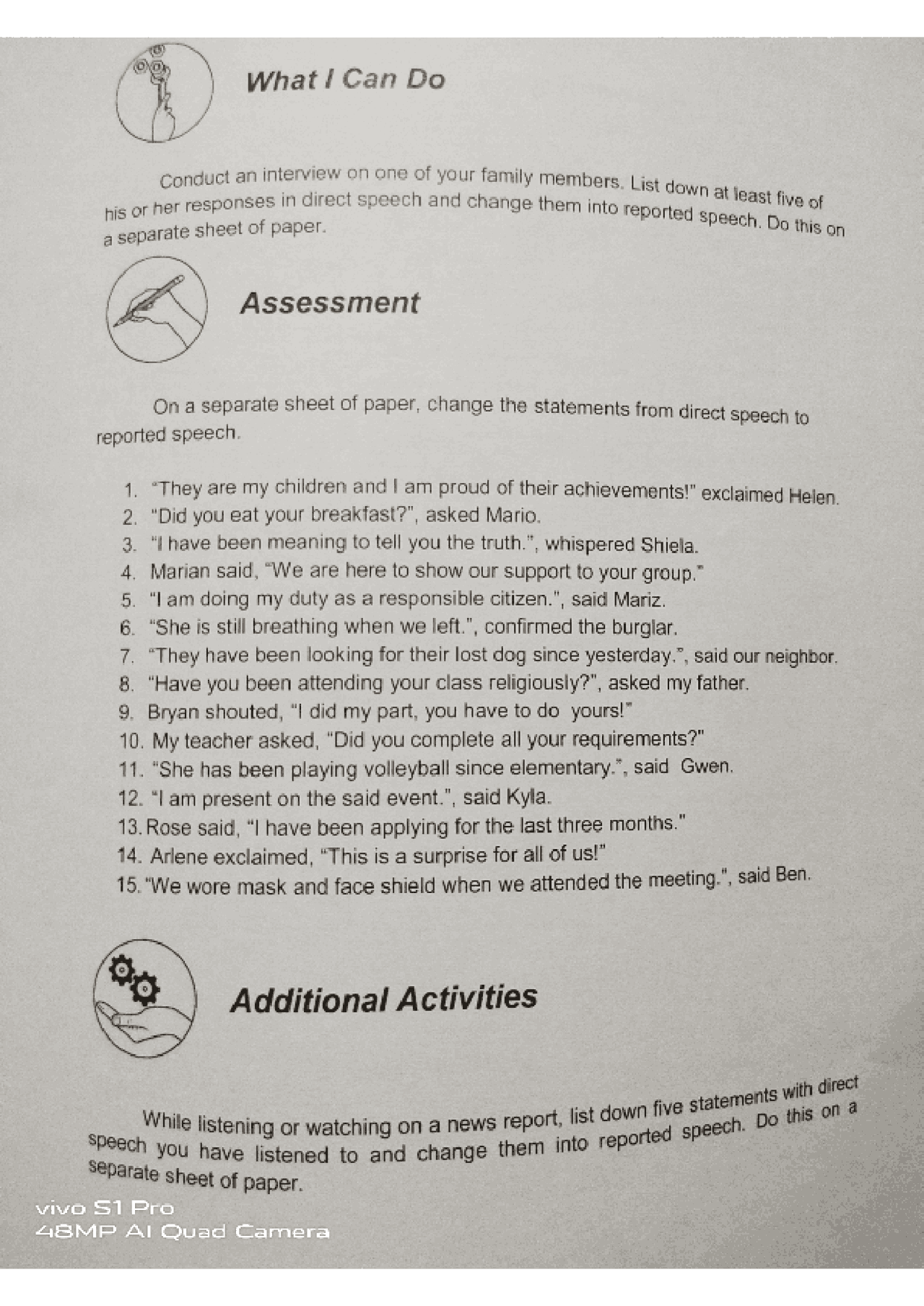 Modular module in english grade 7 - Docsity