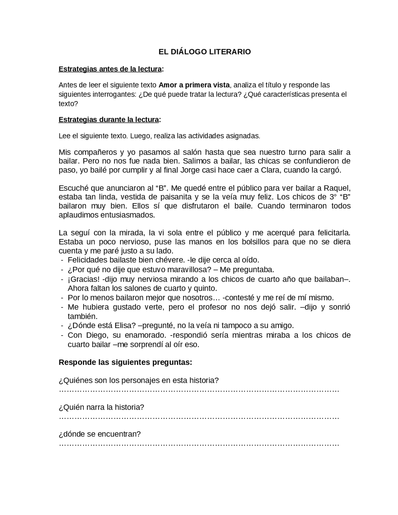NARRACIÓN LINEAL Y NO LINEAL - Docsity