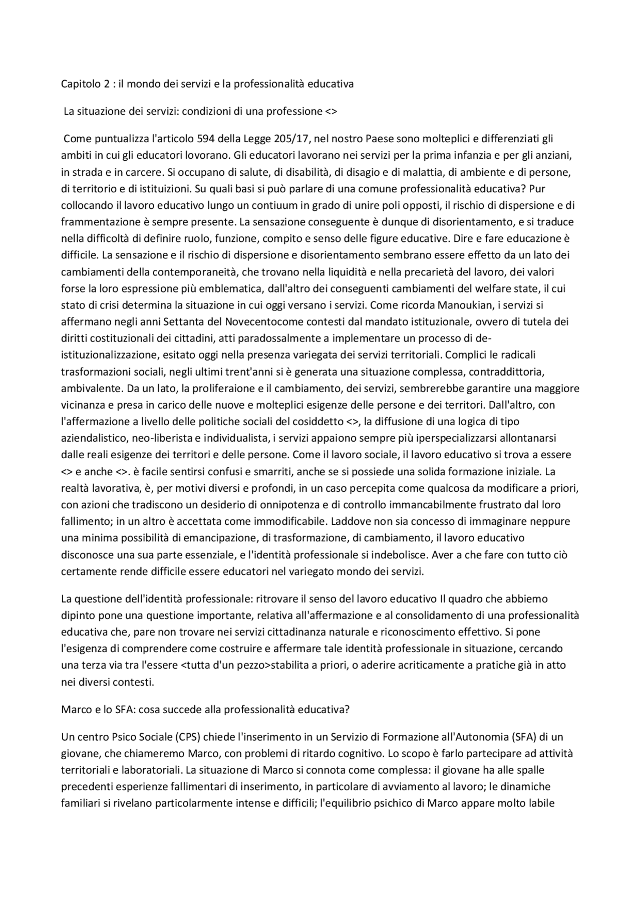 Educatori E Pedagogisti Docsity