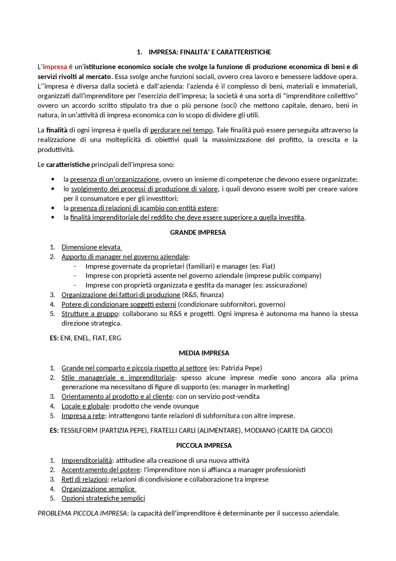 Appunti Delle Lezioni Integrati Con Le Slide Di Egi Docsity