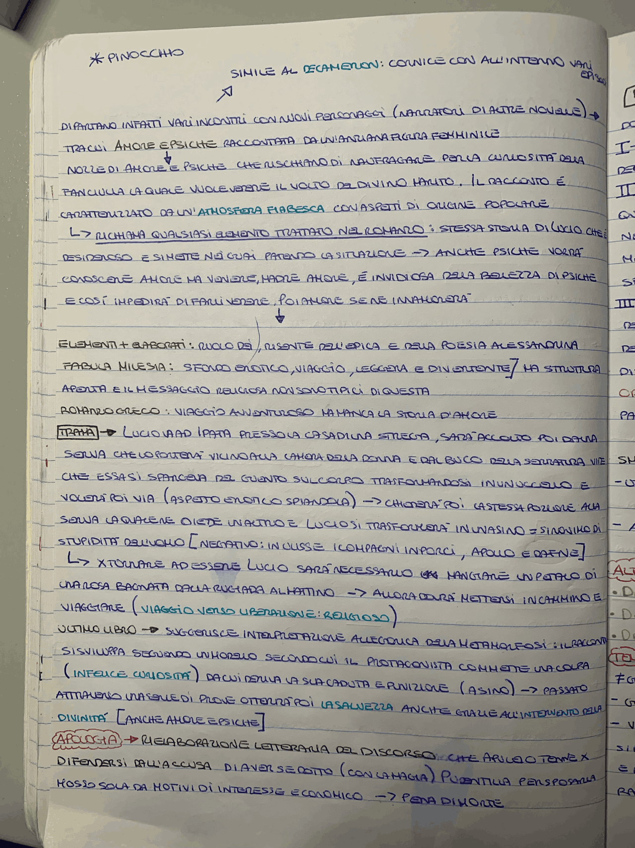 Lucio Apuleio Riassunto Docsity