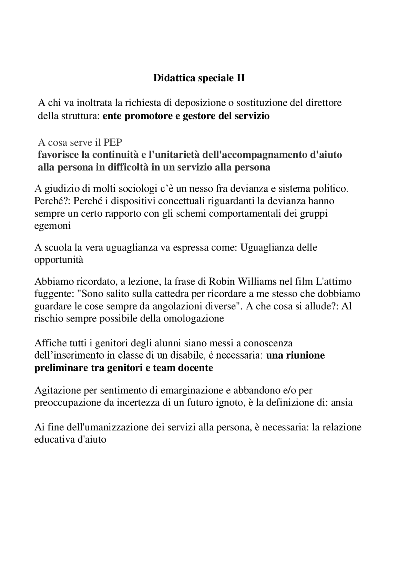Didattica Speciale Ii Aggiornato A Ottobre Scienze Pedagogiche Lm 85
