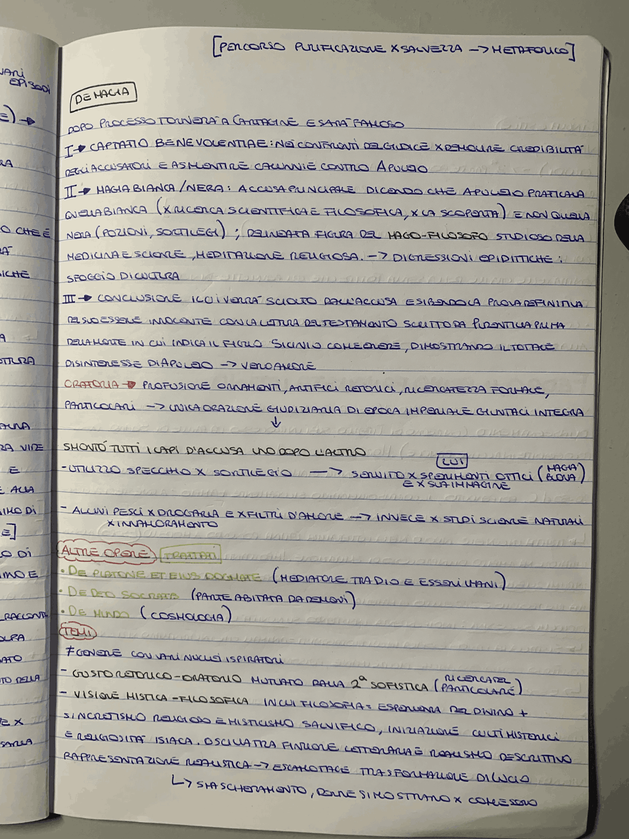 Lucio Apuleio Riassunto Docsity