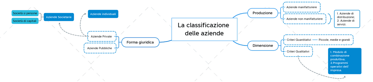 Schema Riguardo La Classificazione Delle Aziende Docsity