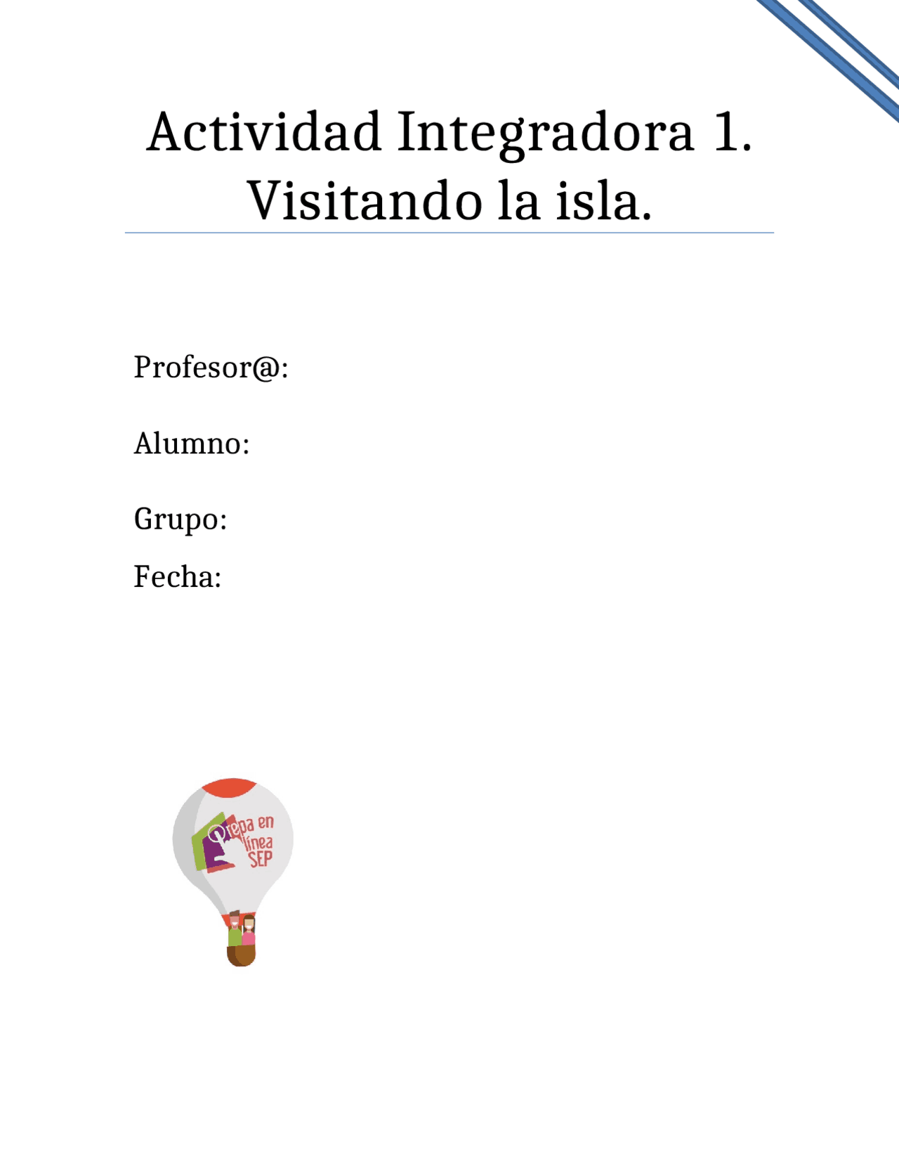 Actividad integradora 1 Modulo 13. - Docsity