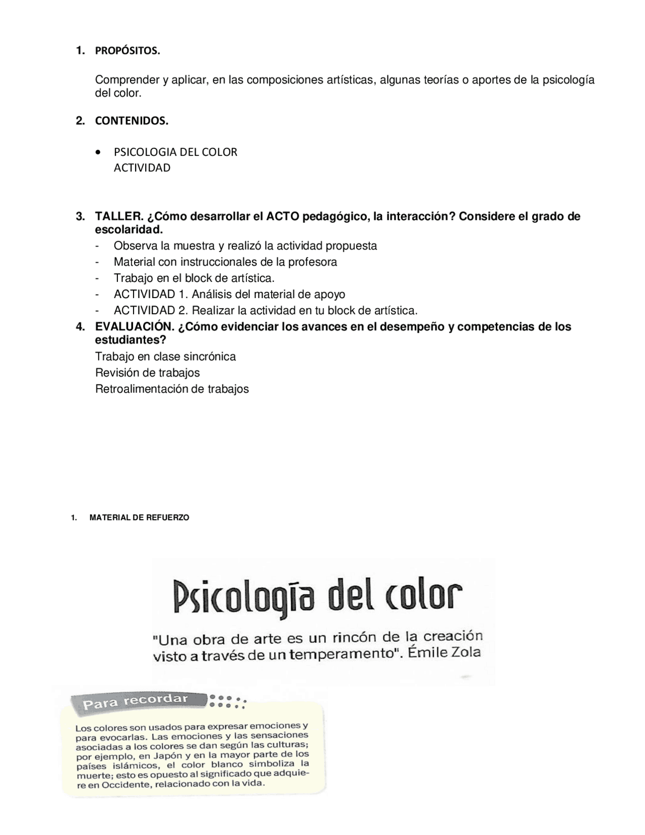 Psicología Del Color Docsity