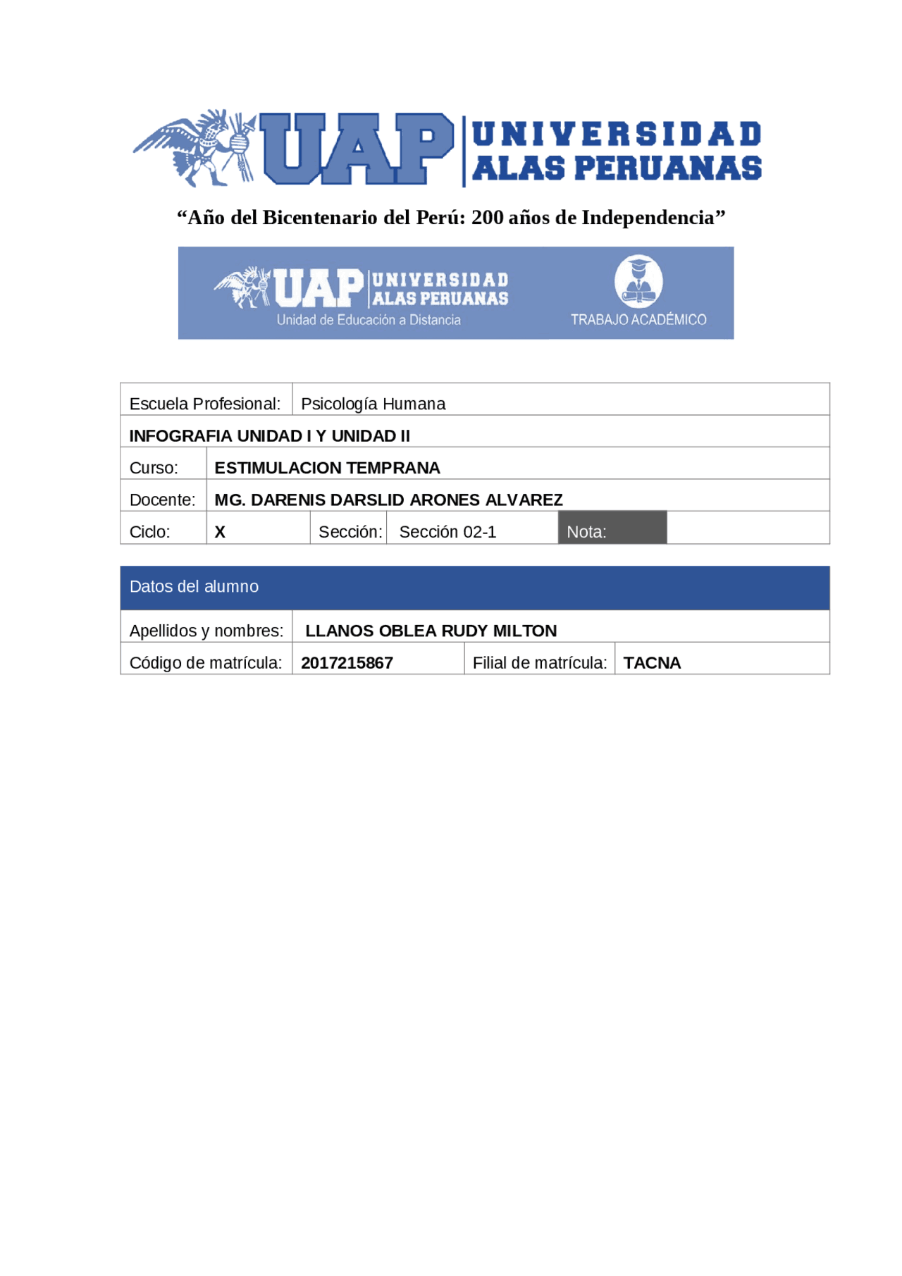 EstimulaciÓn Temprana Docsity