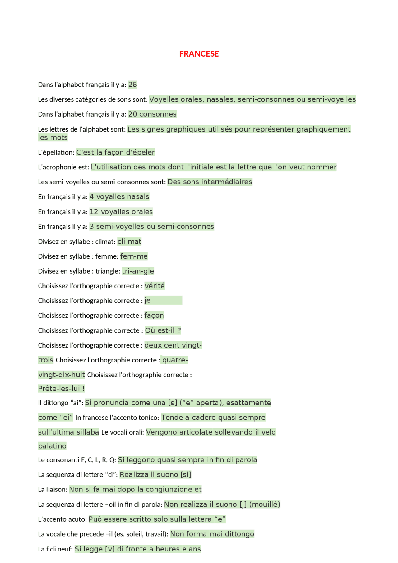Francese Comunicazione E Multimedialita L 20 Mercatorum Docsity