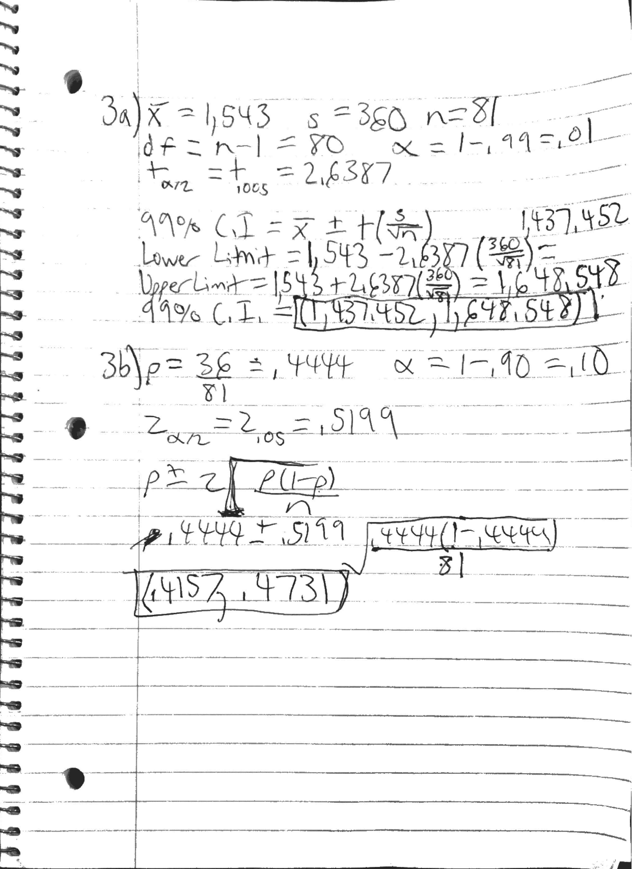 Statistics Stuff for Business - Docsity