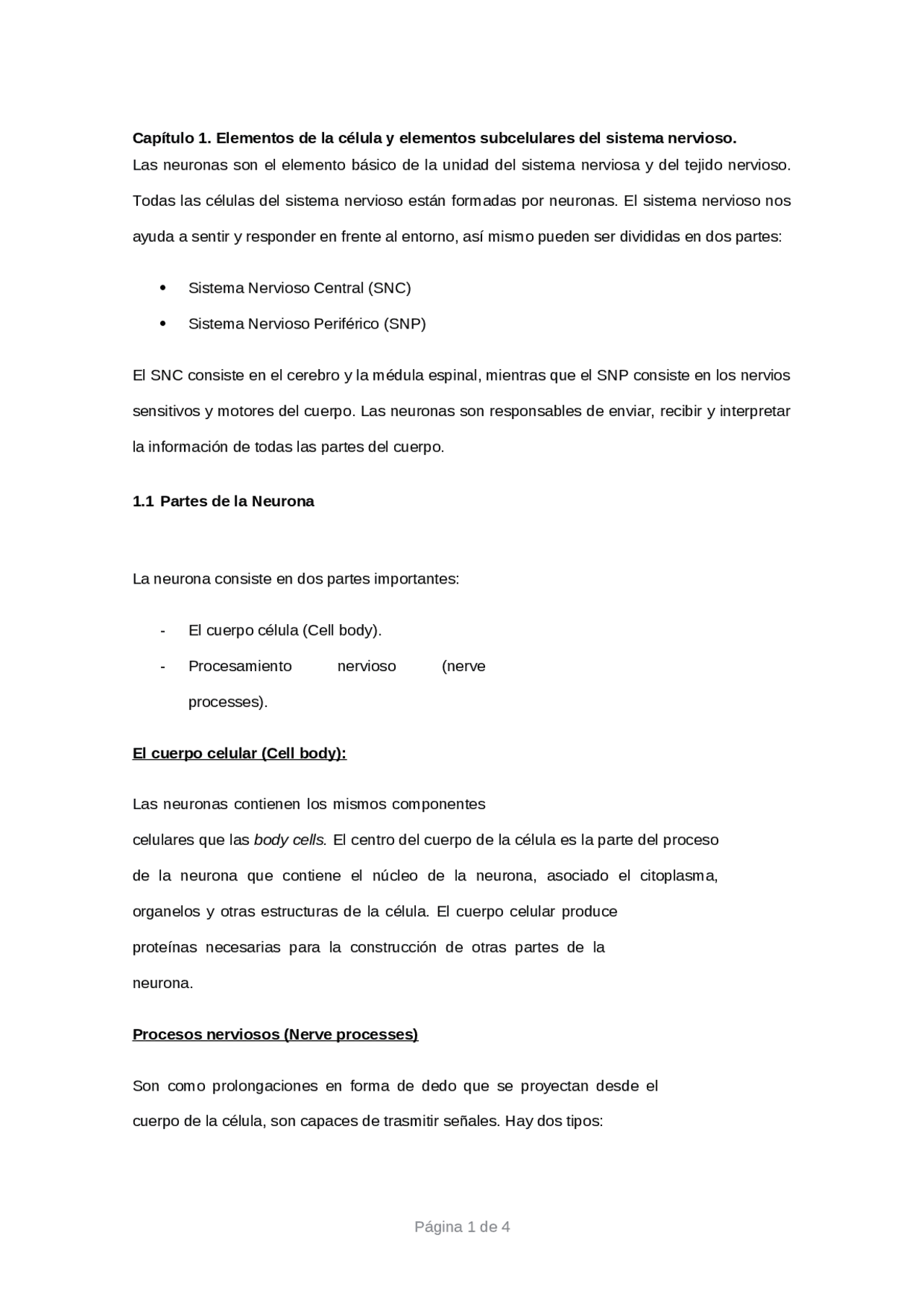 Apuntes Básico De Neurología Docsity