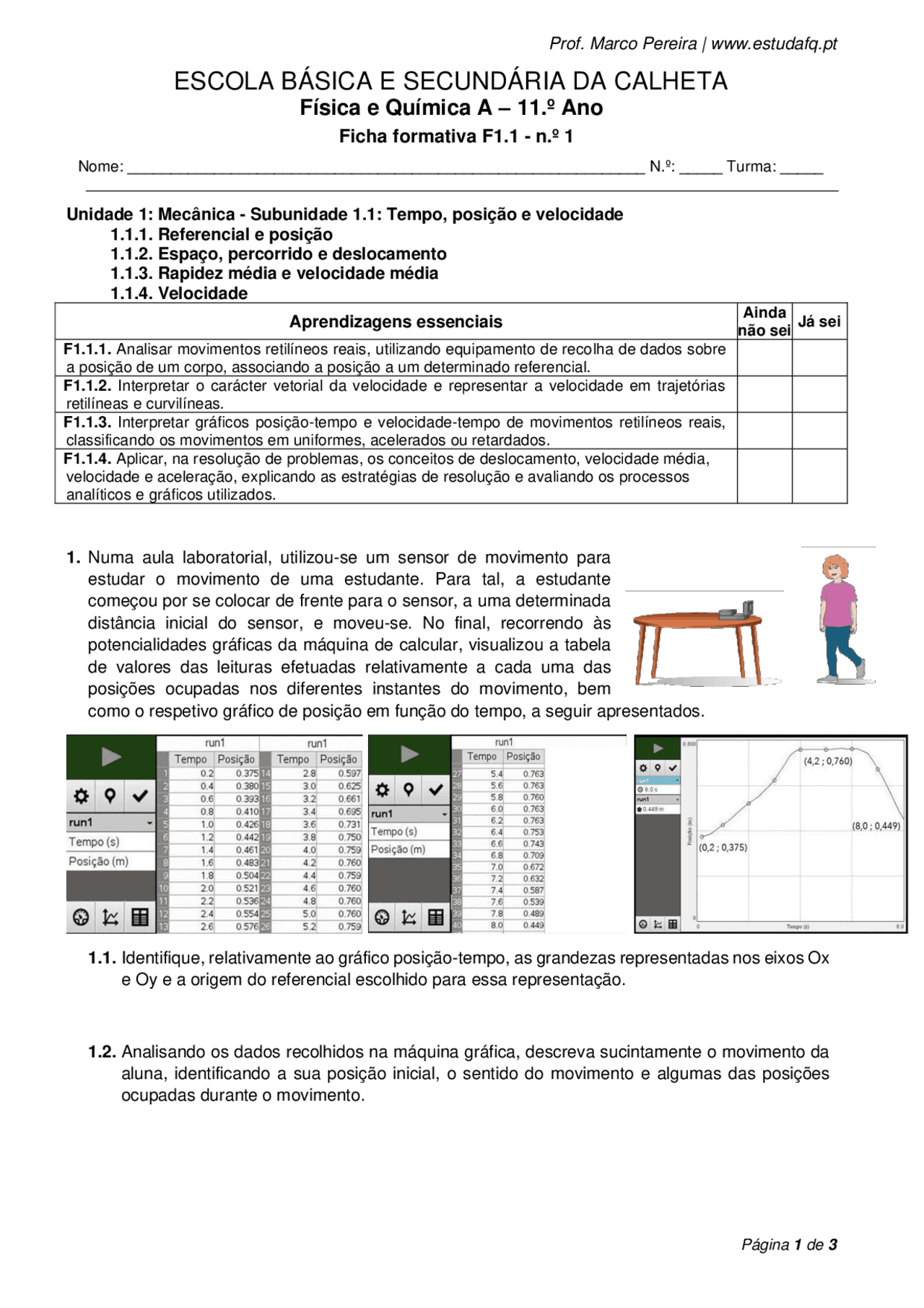 Fq exercícios do 10 e 11o ano para treinar - Docsity