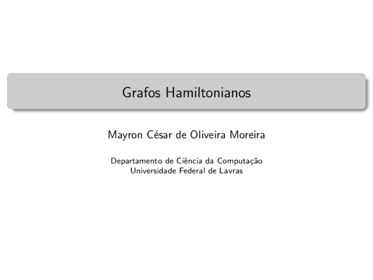 Grafos Eulerianos Grafos Slides Estruturas Discretas E Teoria Dos