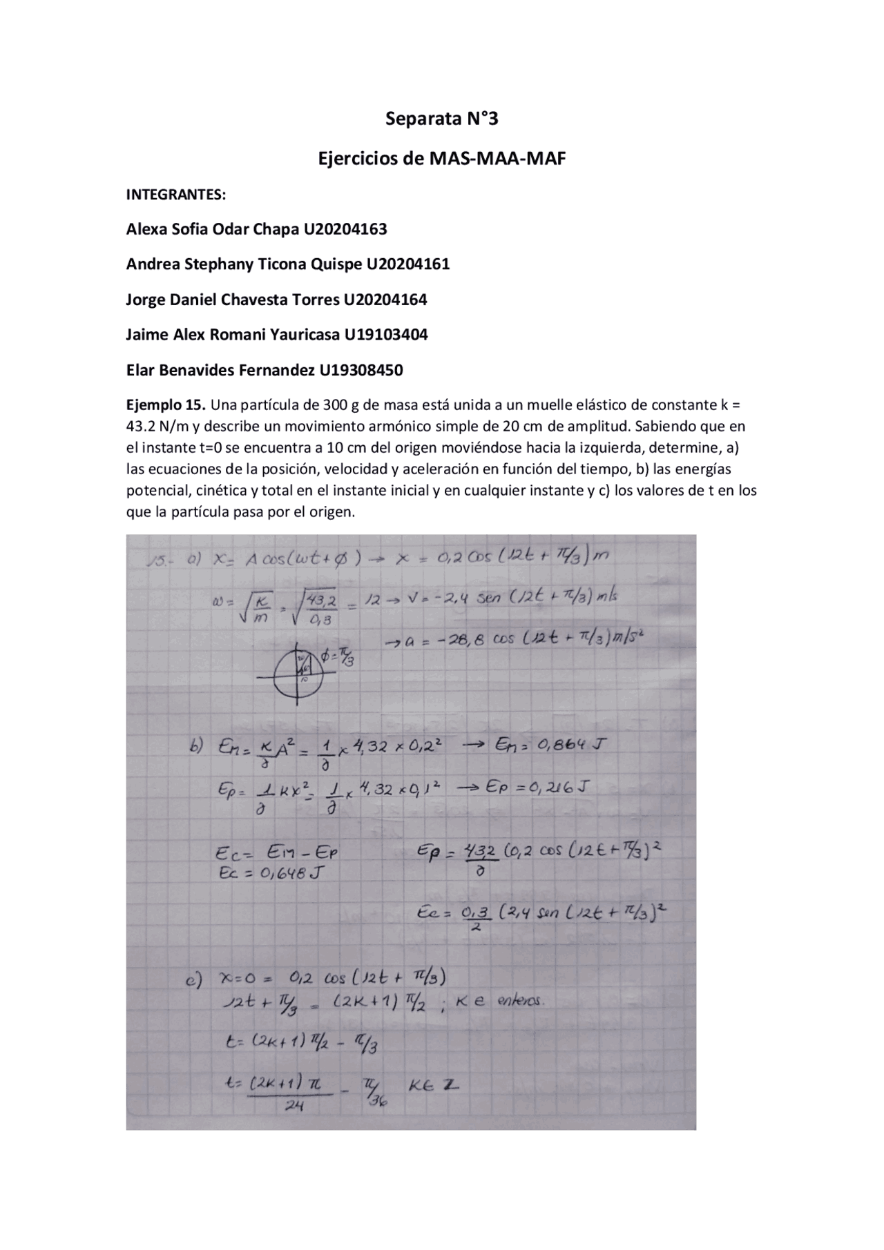 EJERCICIOS PRACTICOS - Docsity