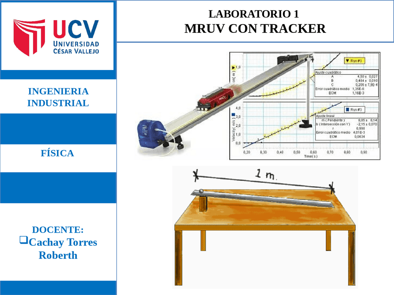 Física Mruv Análisis Tracker Monografías Ensayos De Física Docsity