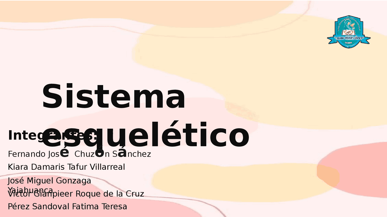 Sistema Esquelético Docsity