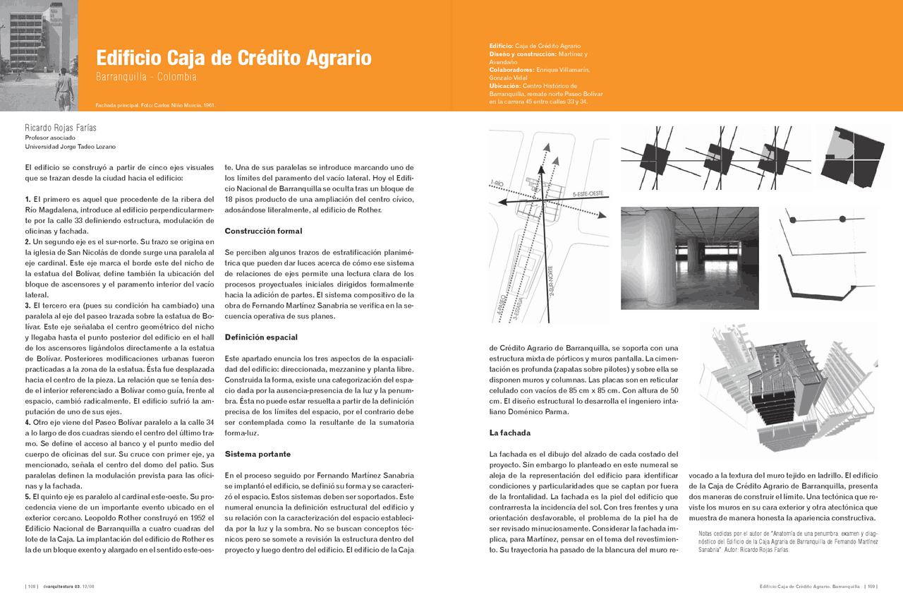 Edificio Banco Agrario de Barranquilla - Docsity
