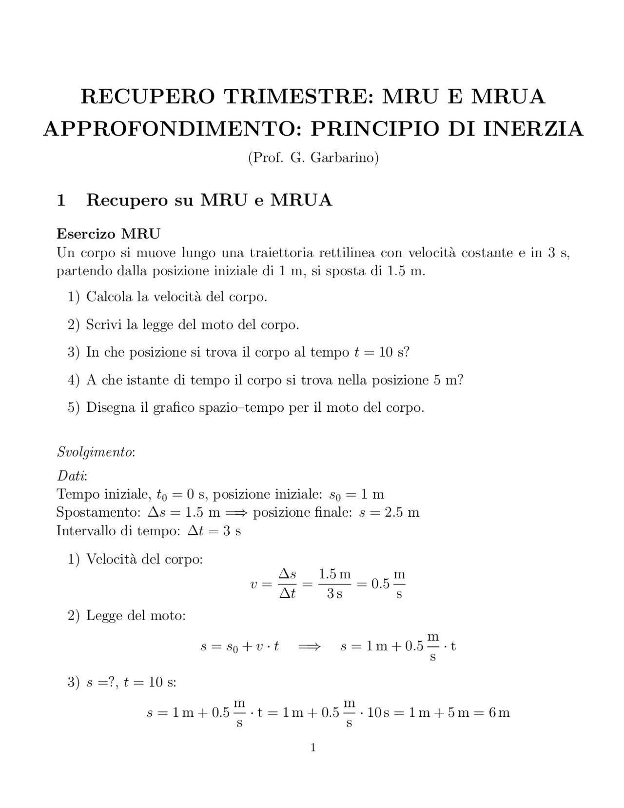 Appunti Di Fisica Per Seconda Superiore Docsity