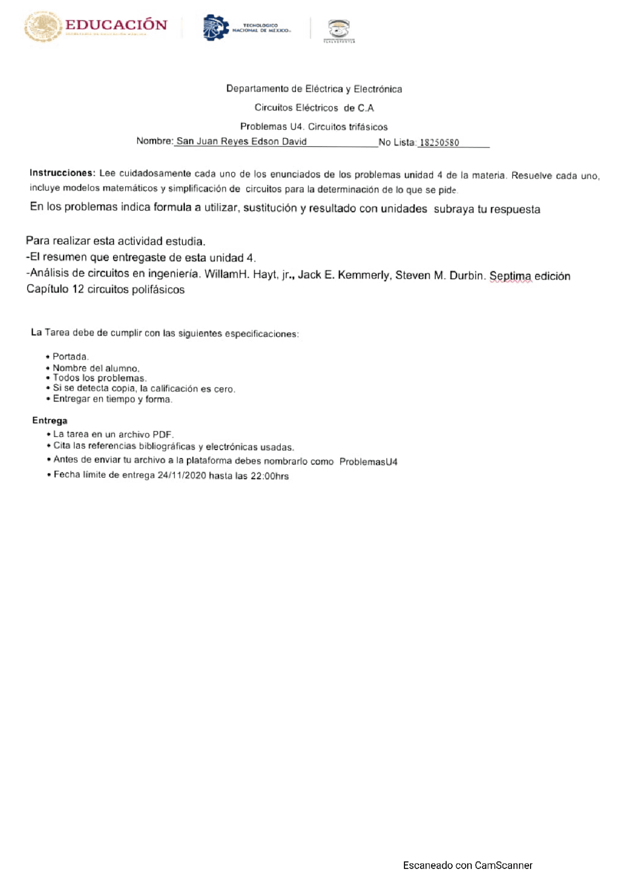 Ejercicios Unidad 4 Docsity