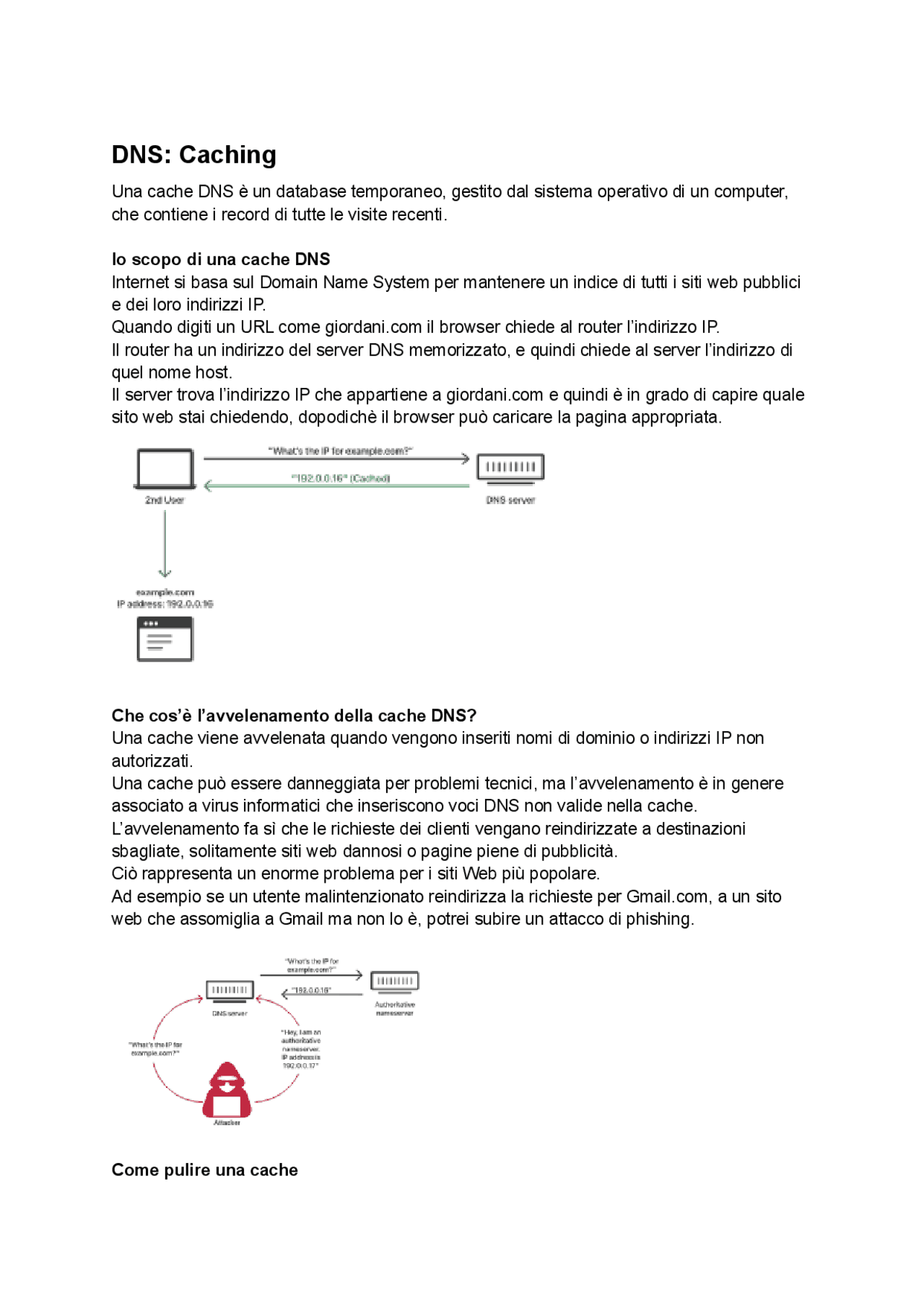 Dns Riassunto E Approfondimento Docsity